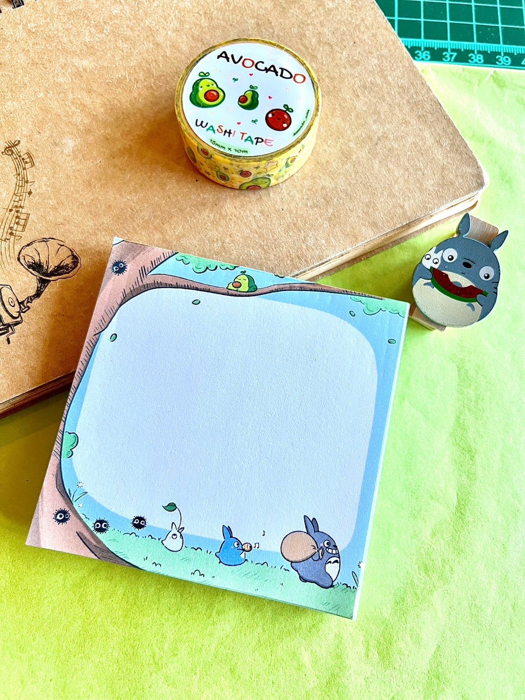 PRE-ORDER Notepads: Anime, Sprite, Totoro, Memo Pads, Planner Note Pads ...