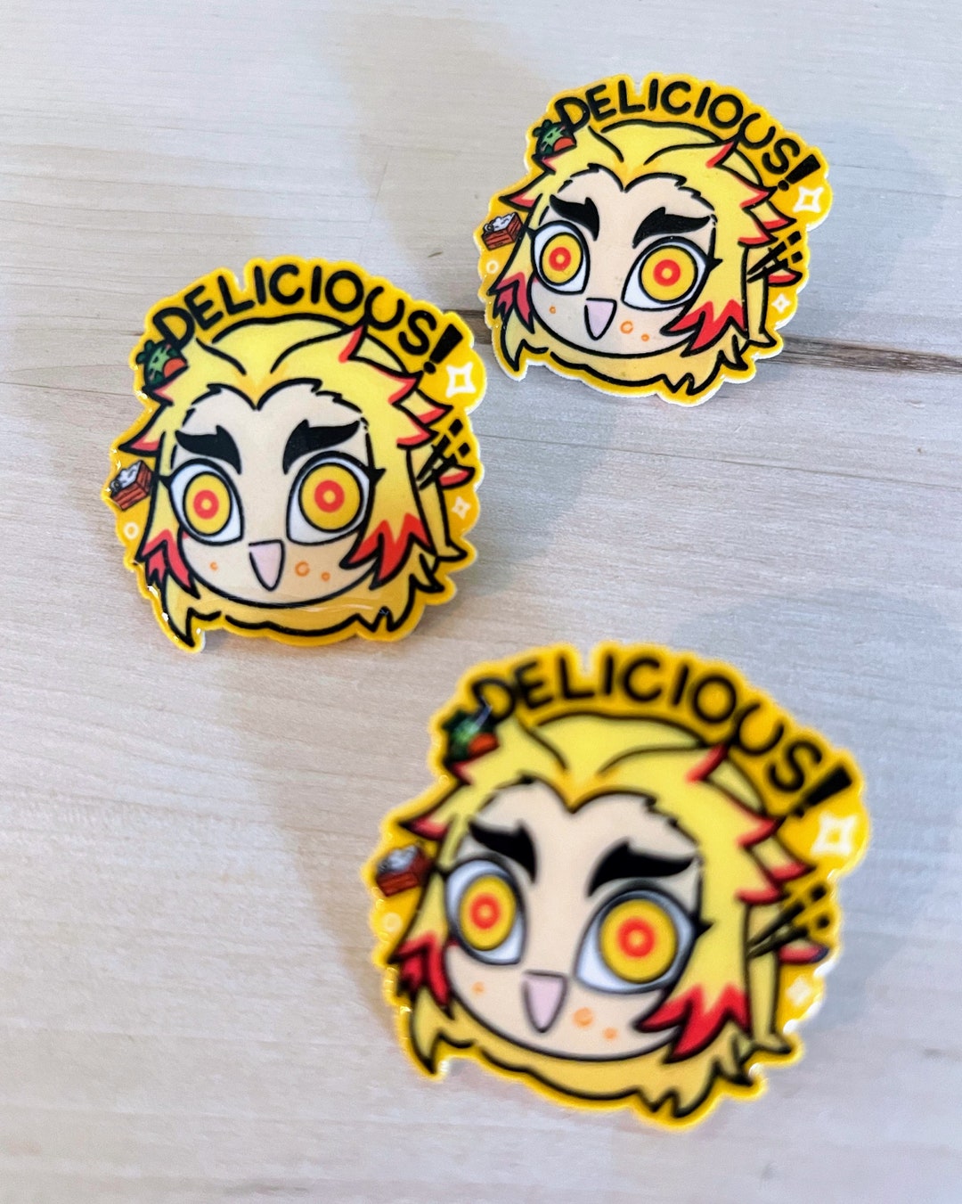 Anime Pin Mini Pin Handmade Pin Anime Pin Manga Hat Pins Fire
