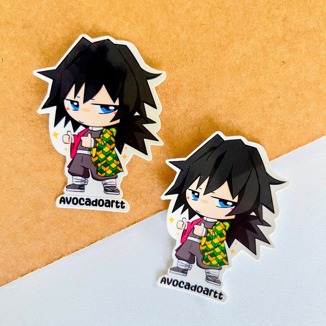 Anime Demon Sticker: Anime Sticker, Motion Anime, Chibi Sticker, Kawaii ...