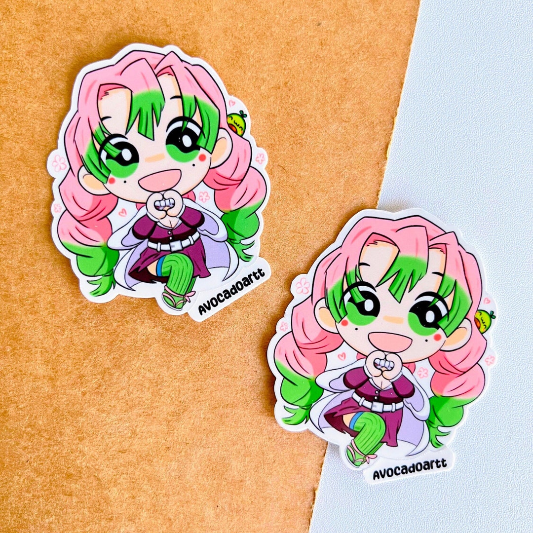 Anime Demon Sticker: Anime Sticker, Motion Anime, Chibi Sticker, Kawaii ...