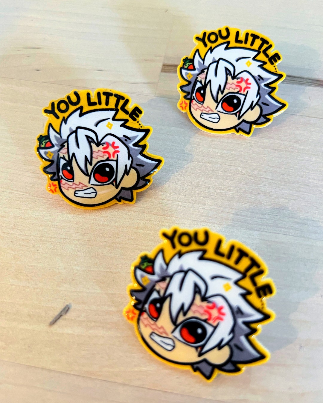 Anime Pin: Mini Pin, Handmade Pin, Anime Pin, Anime Gift, Manga, Enamel ...