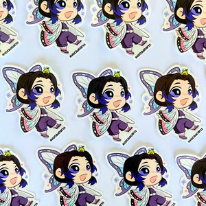 Anime Demon Sticker: Anime Sticker, Motion Anime, Chibi Sticker, Kawaii ...