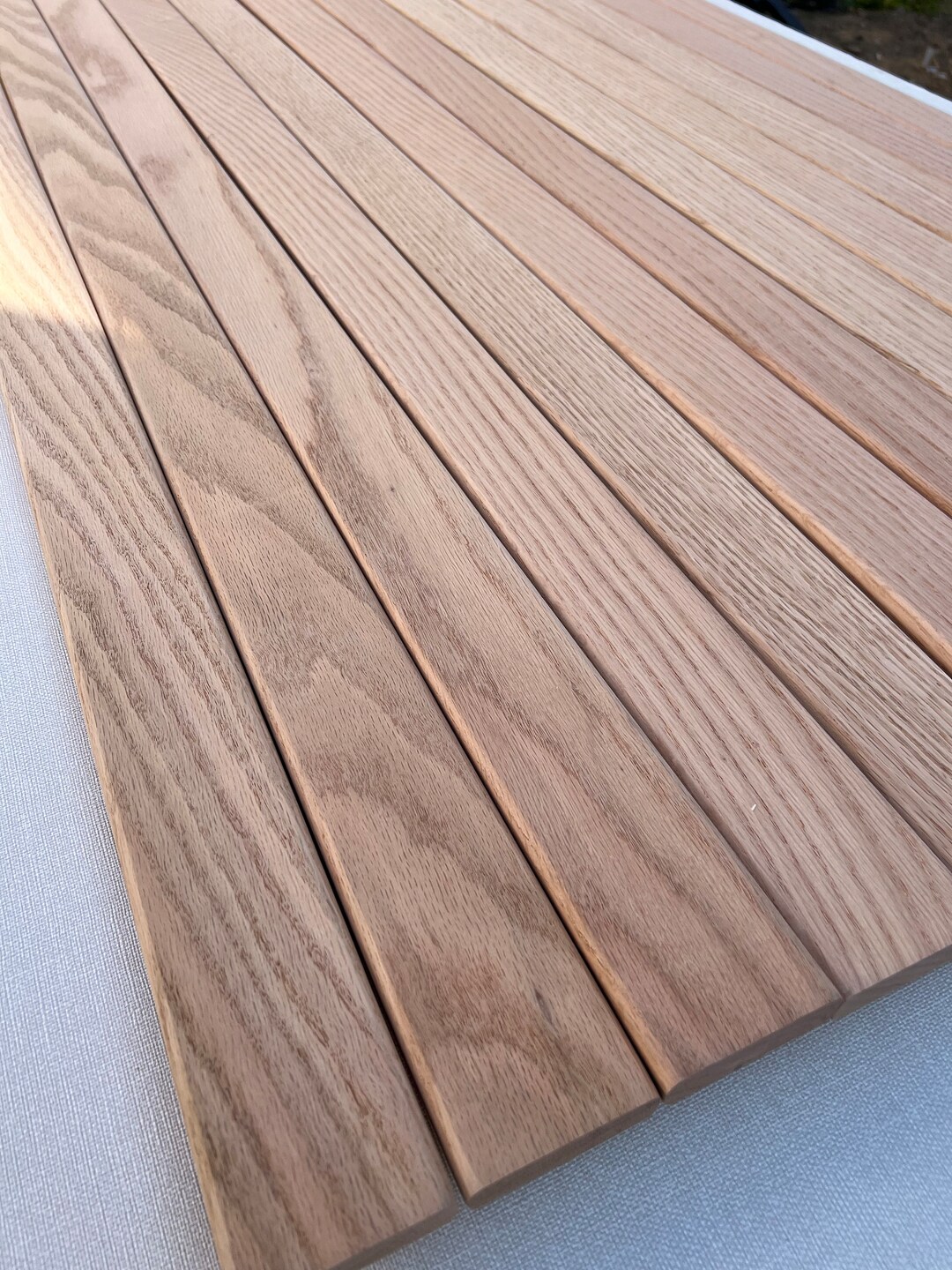 12 Solid Oak Hardwood Garden Bench Slats 1220mm 4ft 2 Seater - Etsy UK