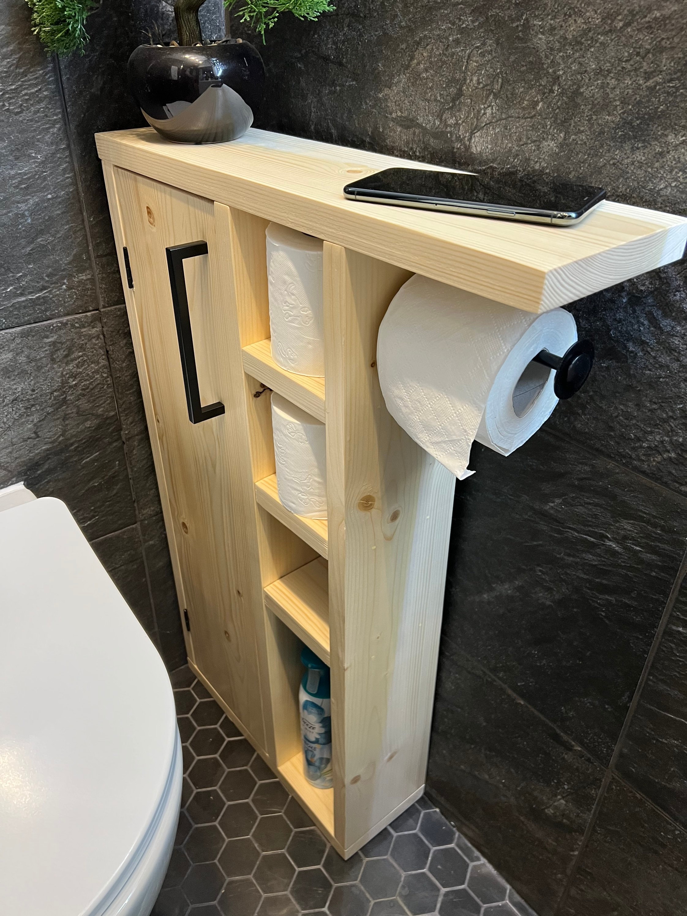 Pallet Wood Toilet Paper Holder at Sammy Parra blog