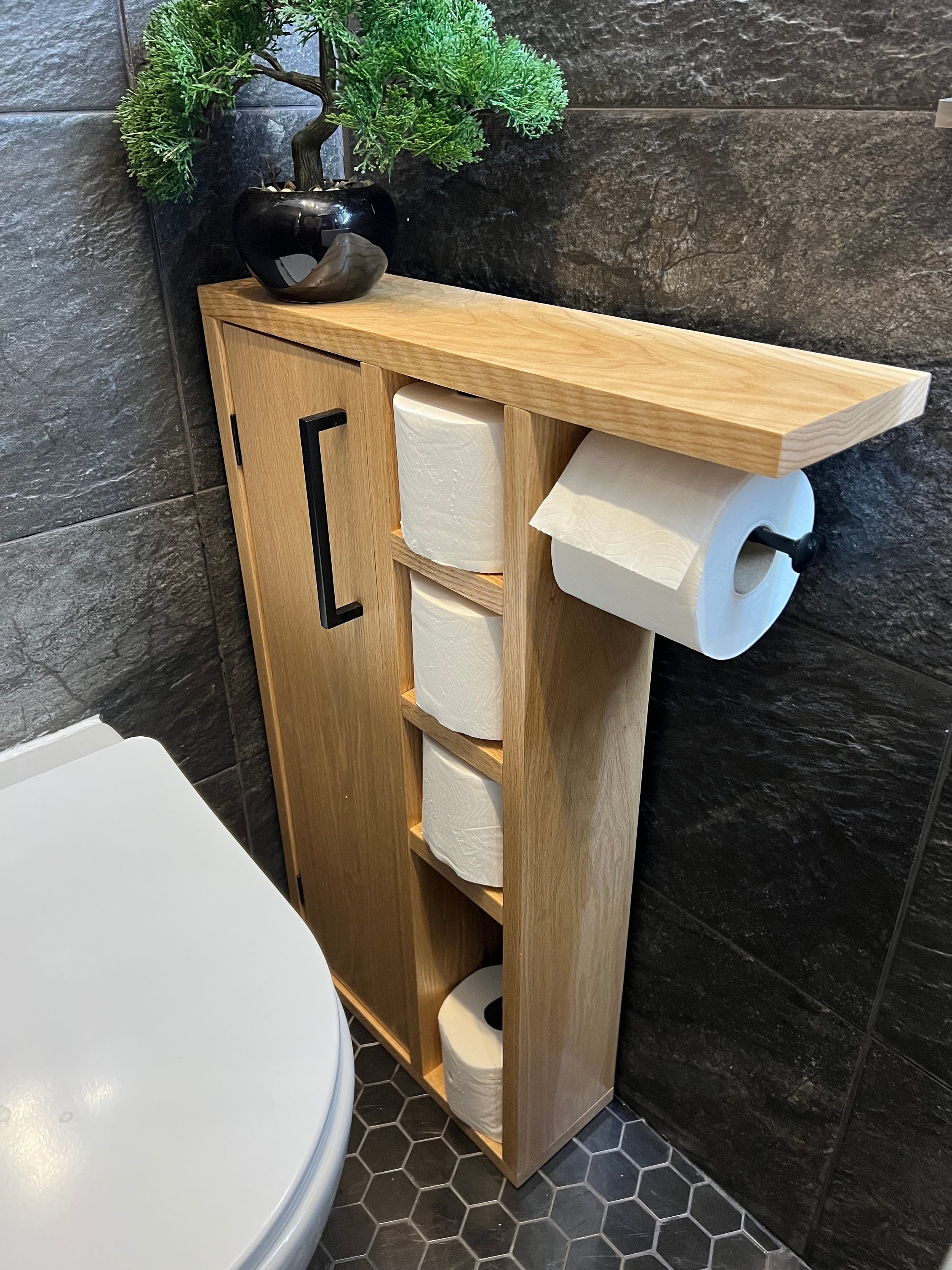 Wooden Toilet Paper Holder Plans