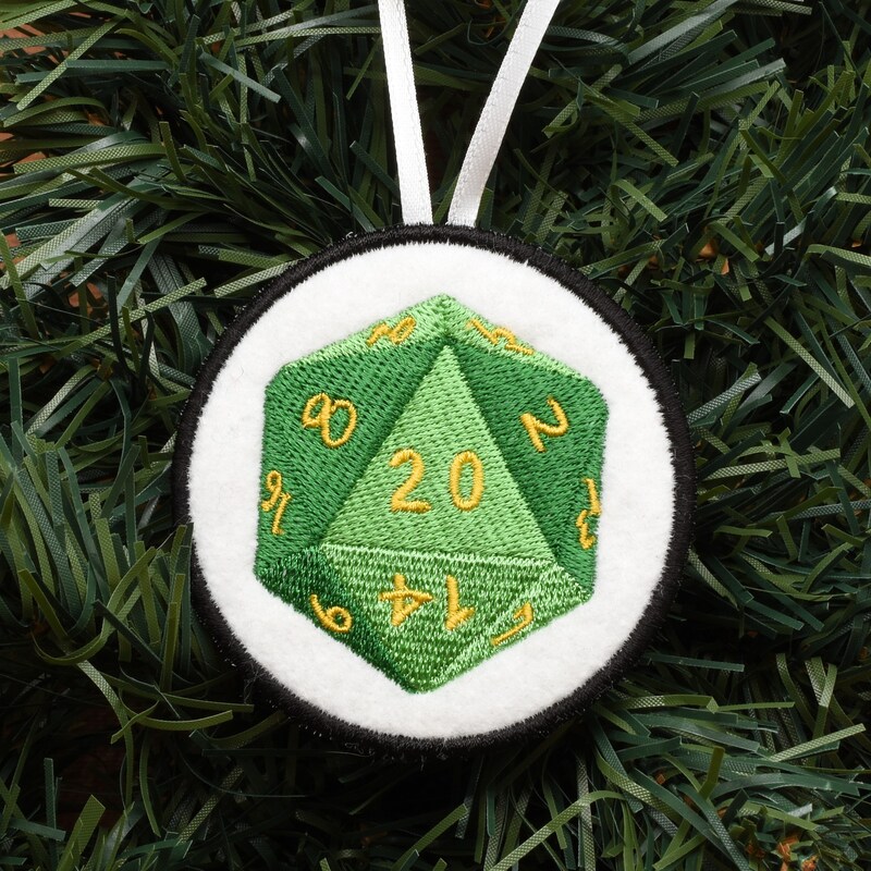 D20 Ornament - Etsy
