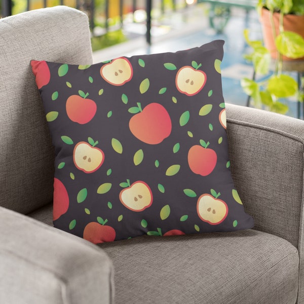Apple Pillow - Etsy