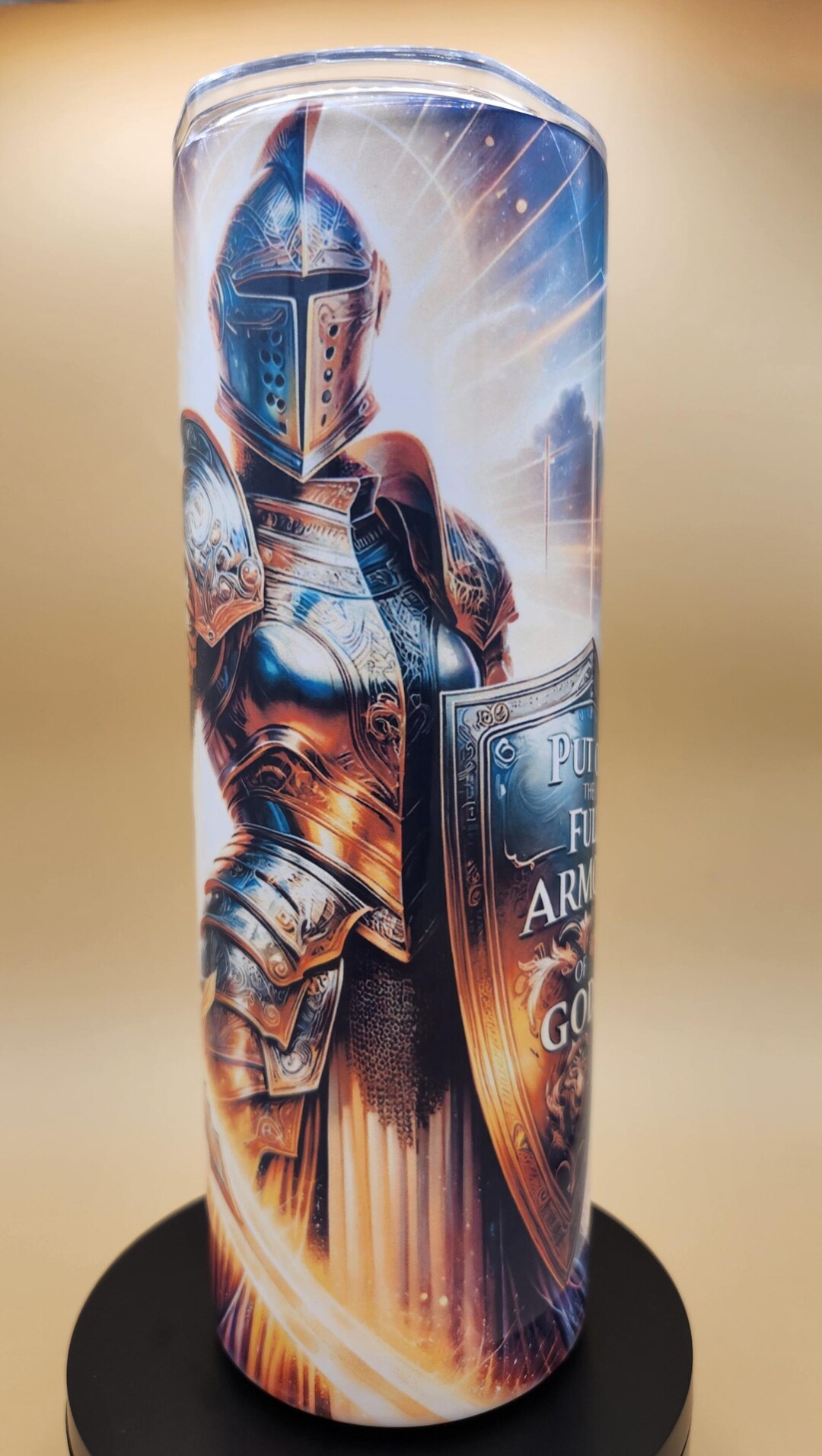 Female Armor of GOD 20oz Skinny Tumbler - Etsy