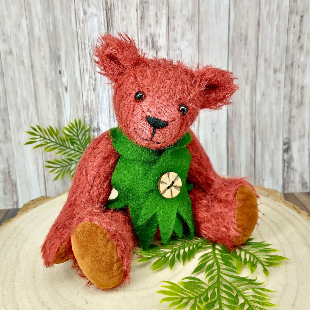 Wimberry Bear sprite Handcrafted Artist Teddy Bear, One of a Kind - Etsy