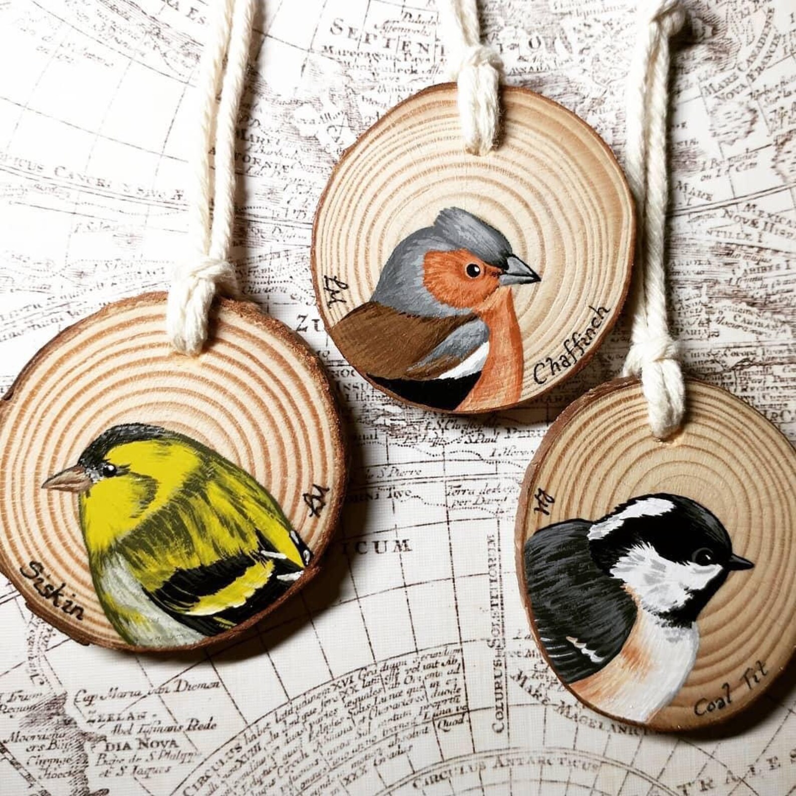 Animal & Pet Portrait Wooden Decoration Custom Hand Painted | Etsy UK