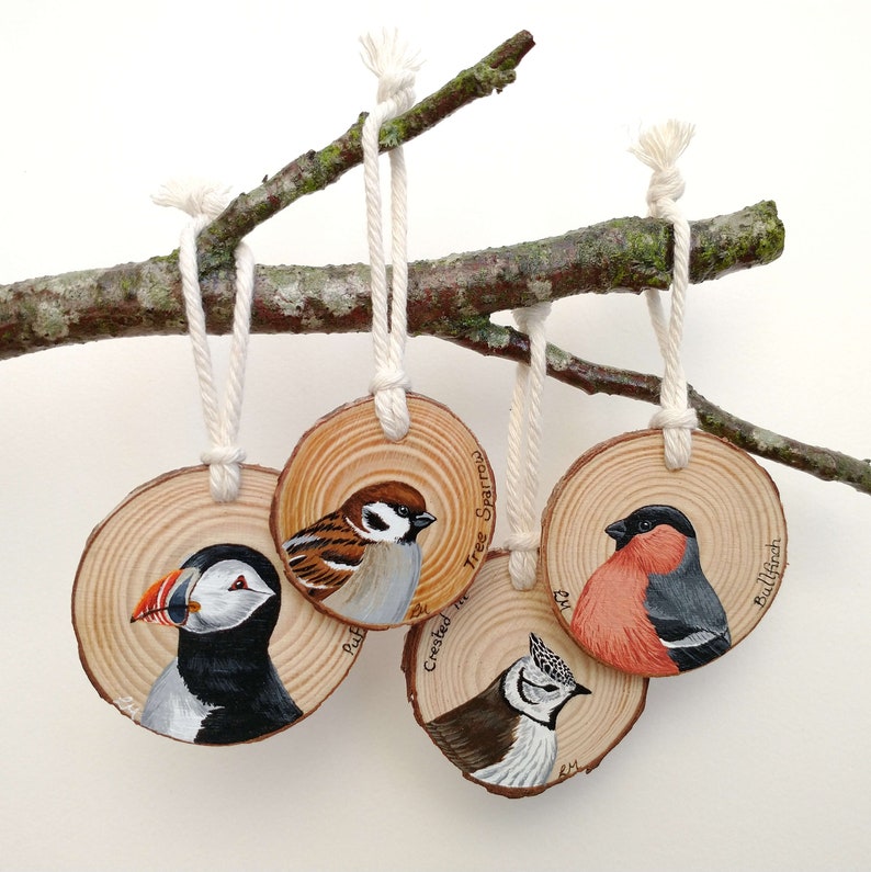 Animal & Pet Portrait Wooden Decoration Custom Hand Painted | Etsy UK