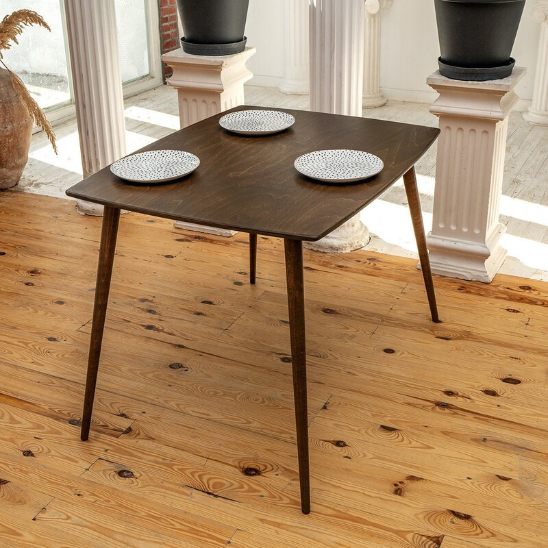 Walnut Dining Table - Etsy