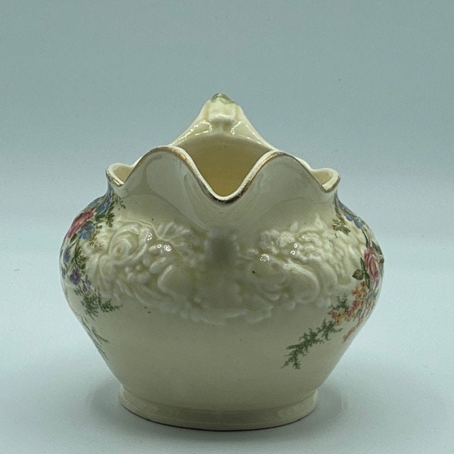 Vintage Crown Ducal Horentine Creamer Made in England - Etsy