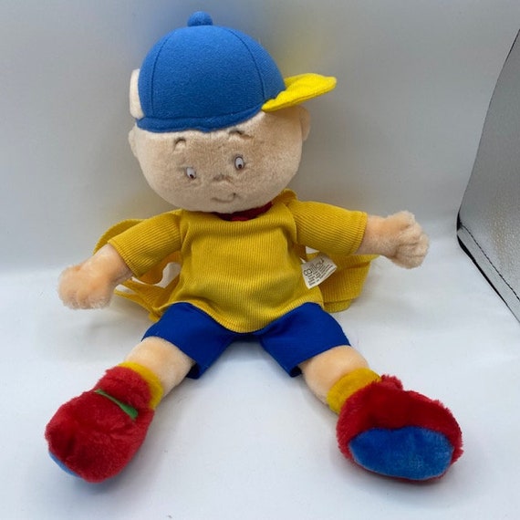 Vintage Caillou Kid Backpack Plush 2000 - Gem