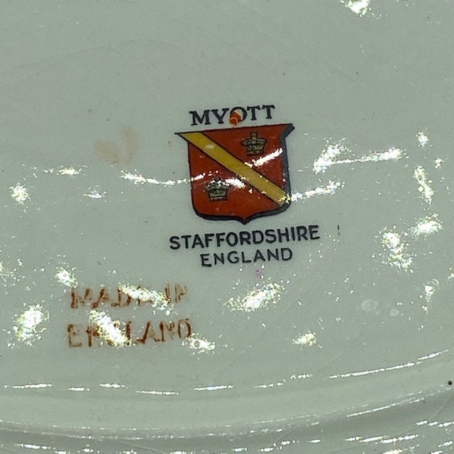 Vintage Myott Staffordshire Made in England A Roberts Oval Dish and ...