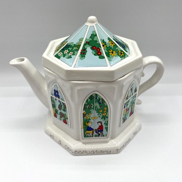 Vintage Wade England A Conservatory Teapot - Etsy