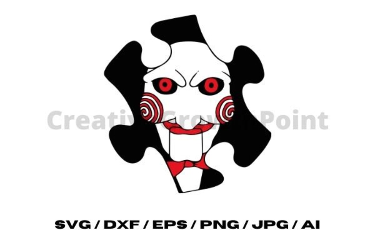 Jigsaw svg png jpg dxf ai eps / Cricut Machine / | Etsy