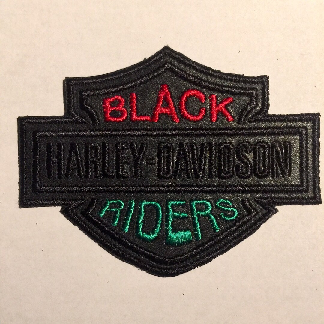 Leather Black Riders Patches 4”x3” - Etsy
