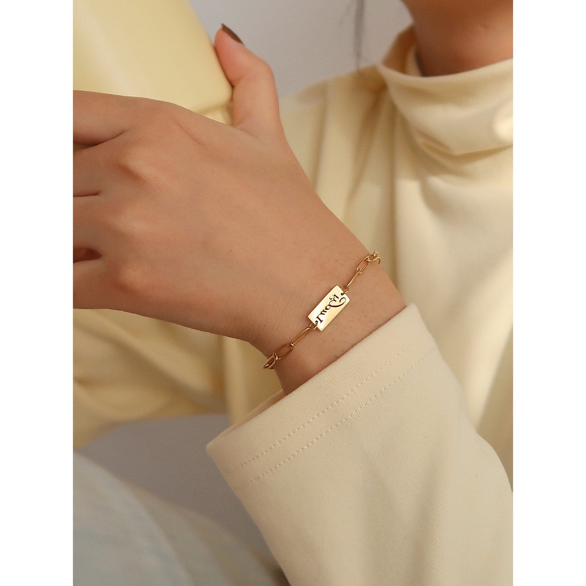 14K Gold Filled Lucky Bracelet Lucky Charm Bracelet Dainty Etsy 14k-gold-filled-lucky-bracelet-lucky-charm-bracelet-dainty-etsy