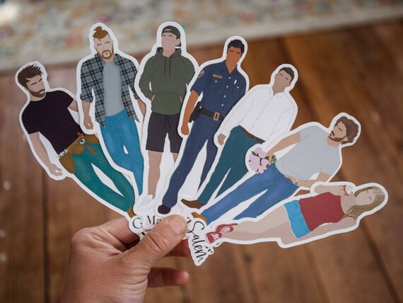 Custom Designed Character Bookmark Author Swag Bookish | Etsy