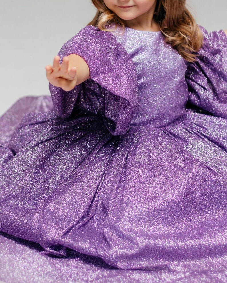 Flower Girl Glitter Dress Baby Tutu Dress Party Baby Dress - Etsy