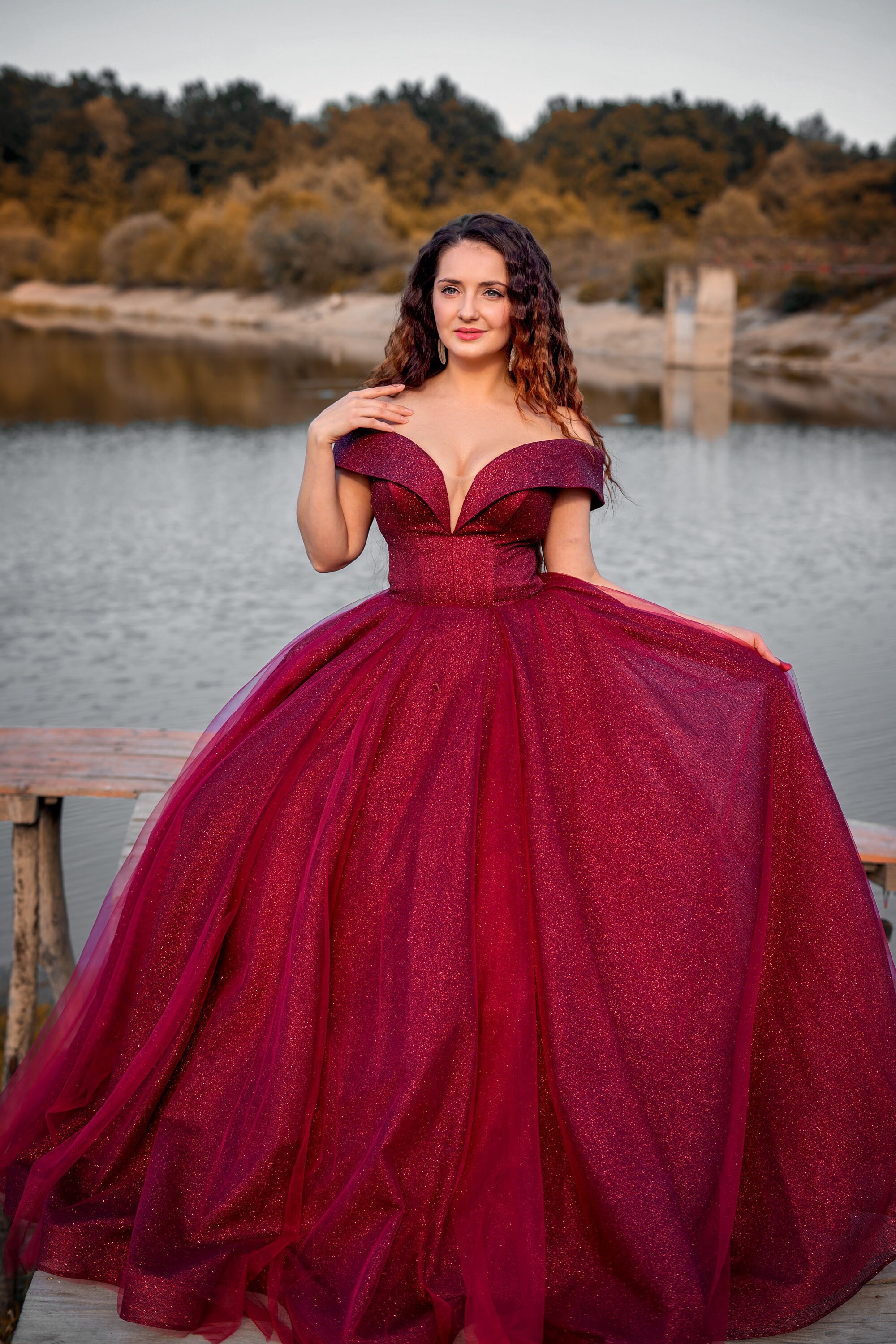 Incredible Shiny Evening Dress Prom Dress Lush Sparkly Dress | Etsy