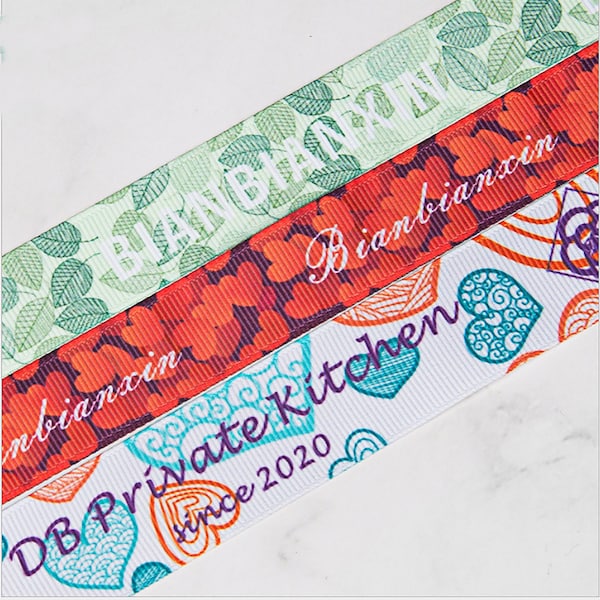 Custom Logo Ribbon - Etsy