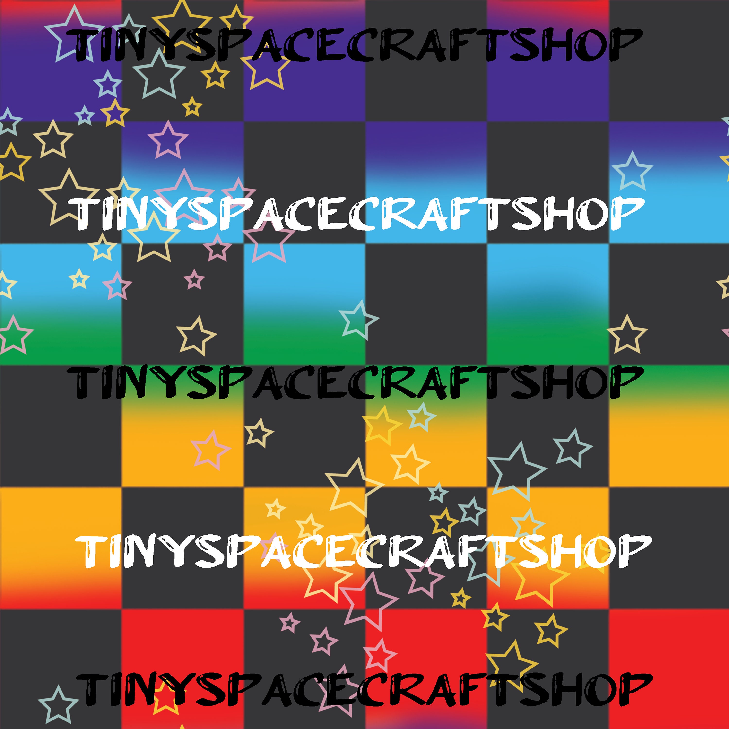 Colorful Checker SEAMLESS PNG - Etsy