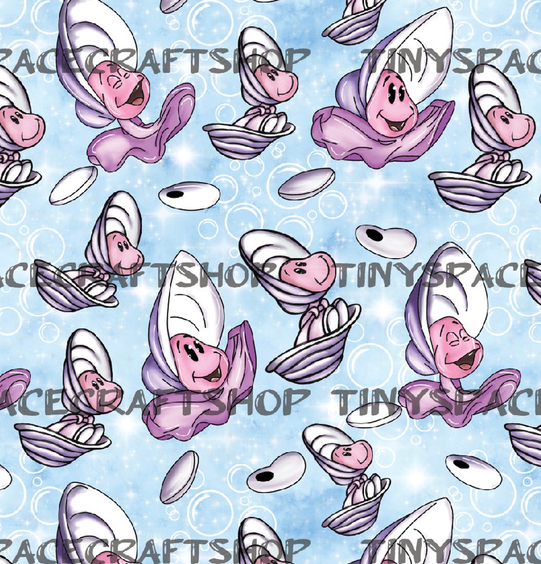 Cartoon Clams Hand Drawn SEAMLESS PNG - Etsy