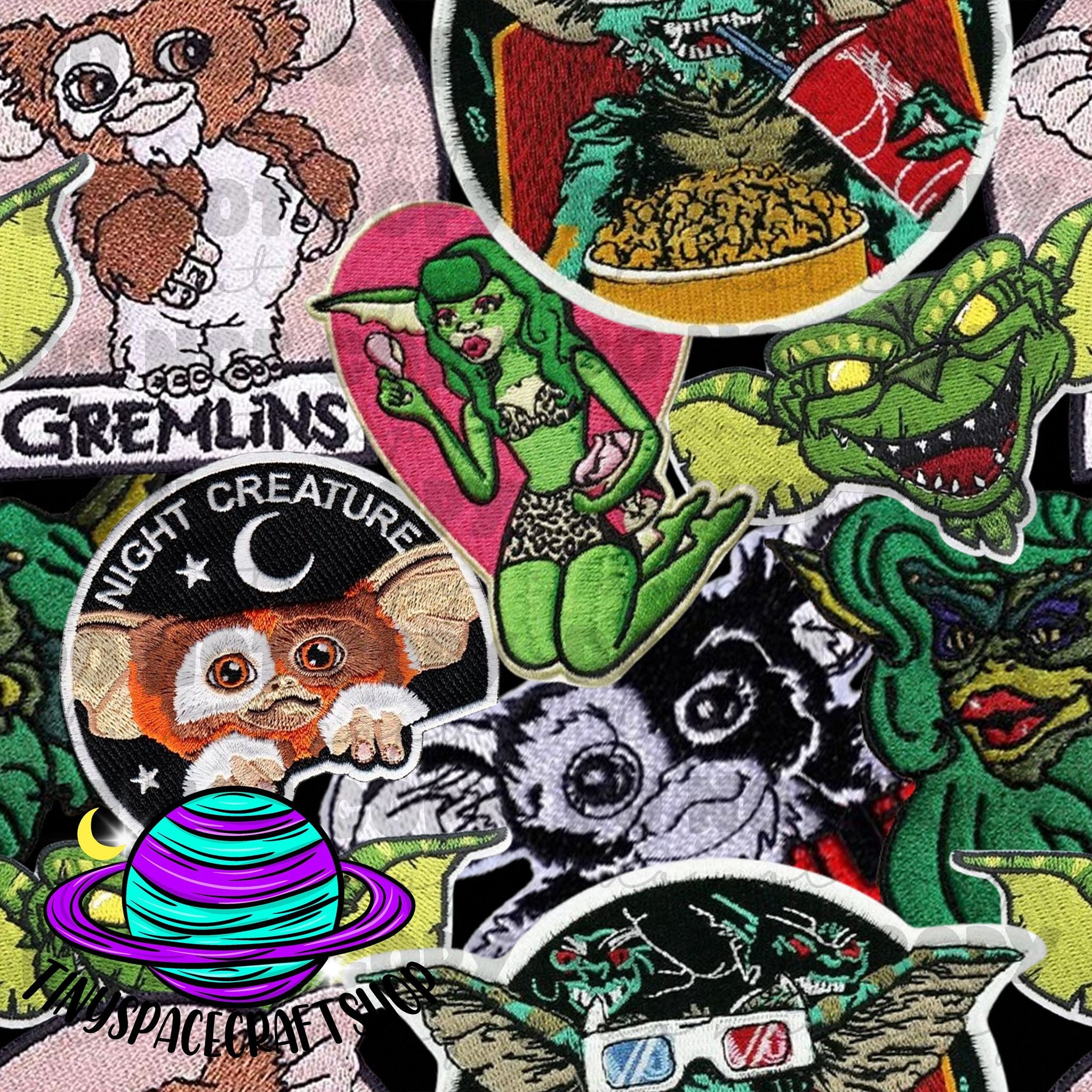 Gremlin Patch SEAMLESS Pattern - Etsy