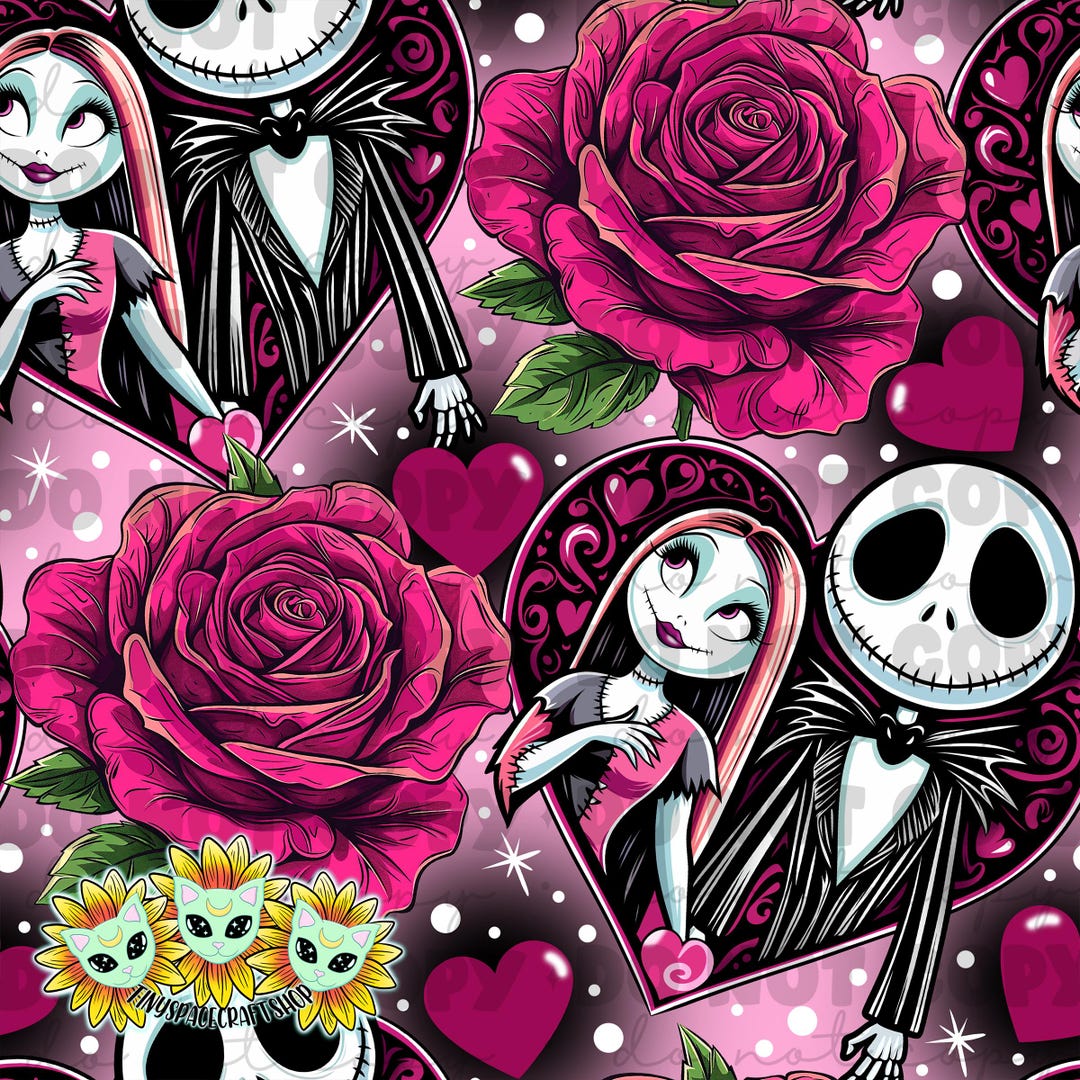 Nightmare Roses SEAMLESS Png - Etsy