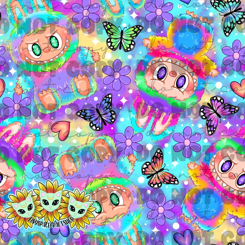 Rainbow La Boo Boo Dolls - Etsy