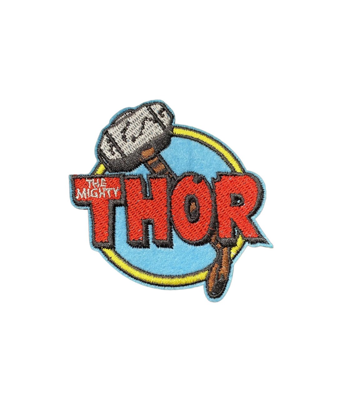 Thor Hammer Mjölnir Avengers Marvel Patch Iron On/sew On - Etsy