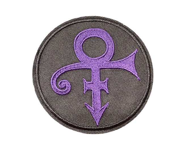 Prince Symbol Purple Rain Patch, Iron On/sew On - Etsy