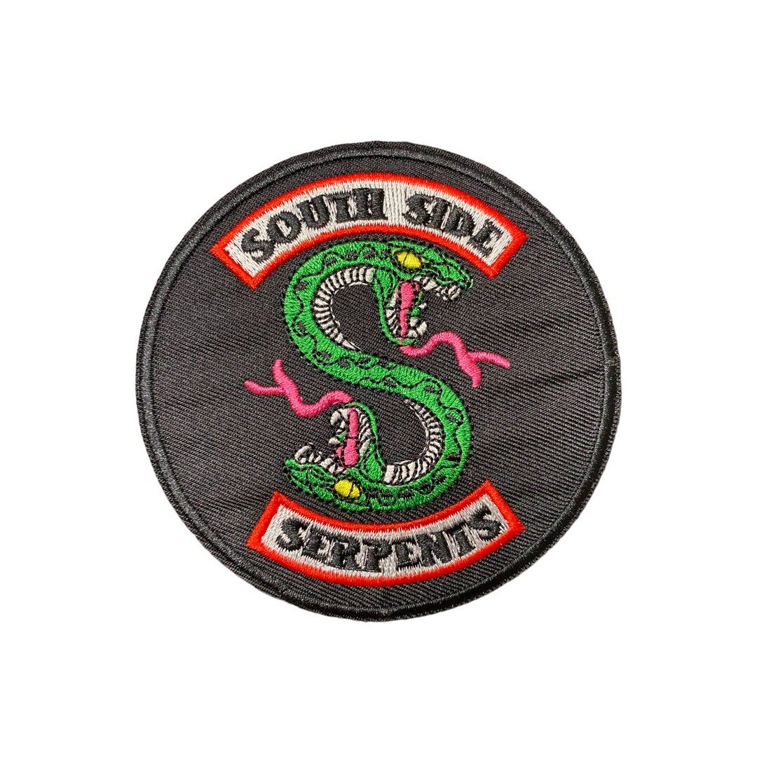 South Side Serpents Riverdale Jughead Archie Comic Patch, Iron On/sew ...