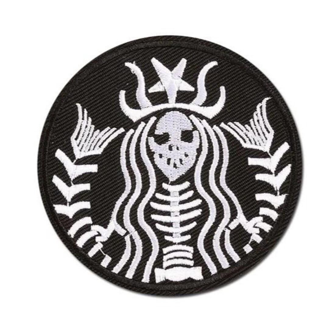 Siren Skeleton Patch, Iron On/sew On - Etsy