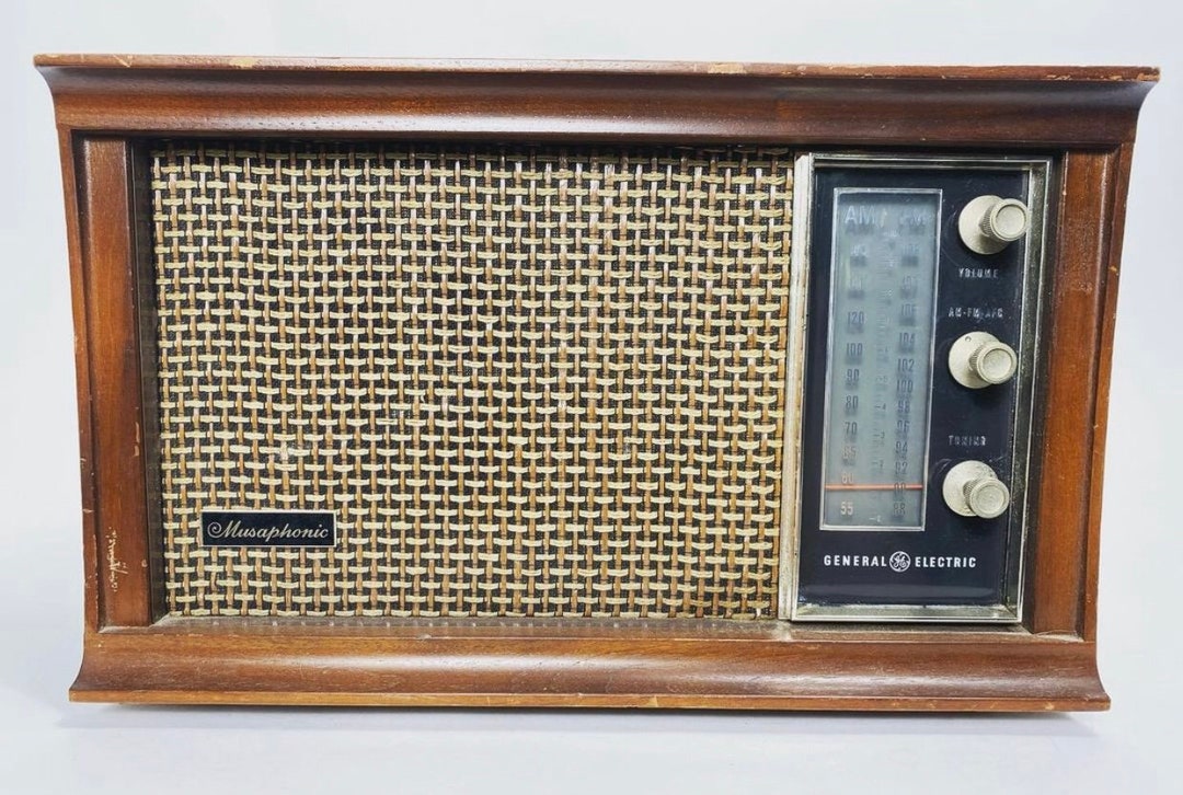 General Electric Vintage Radio - Etsy