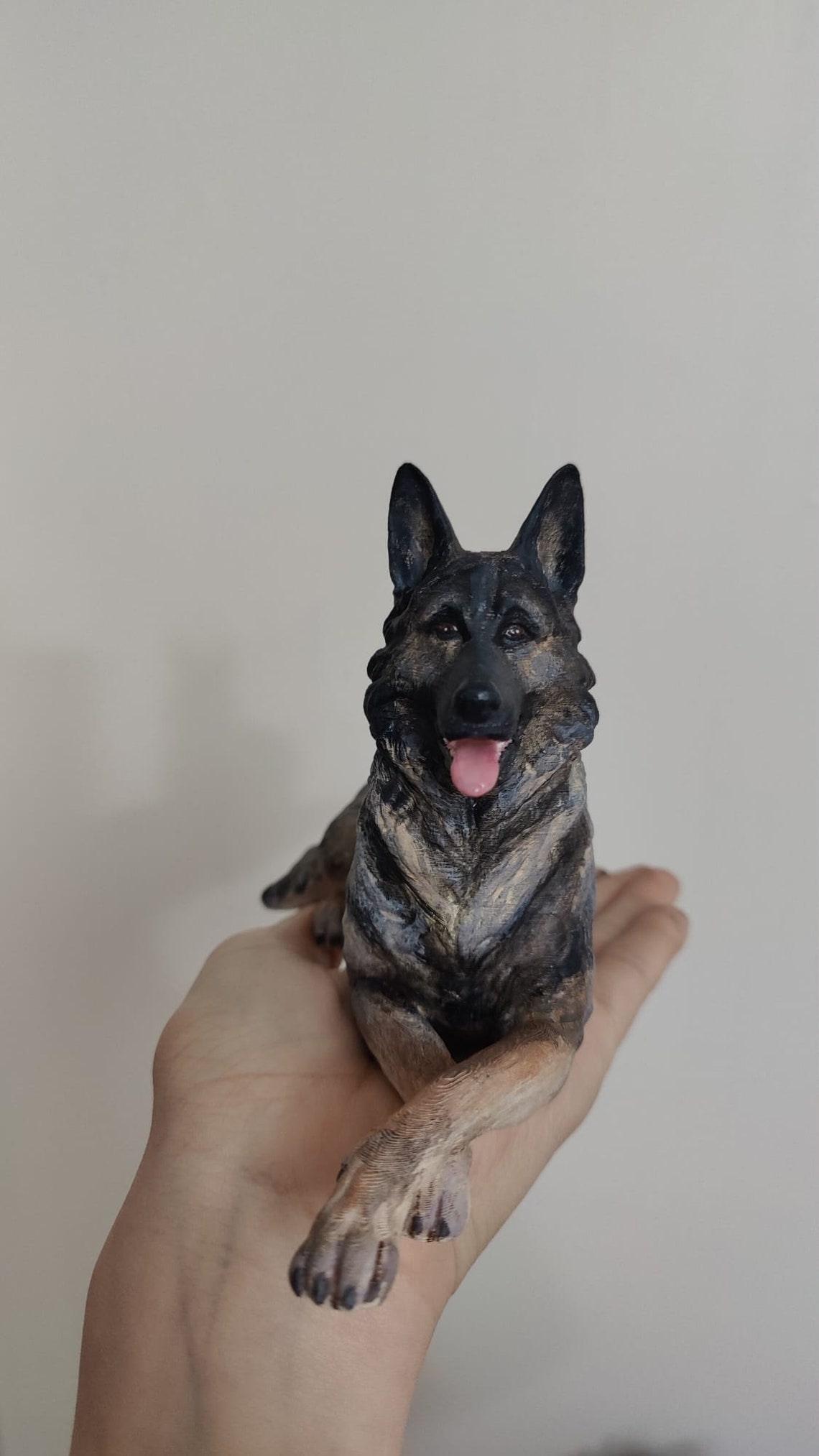 Custom German Shepherd Memorial: Personalized Design and Painting - Dog ...