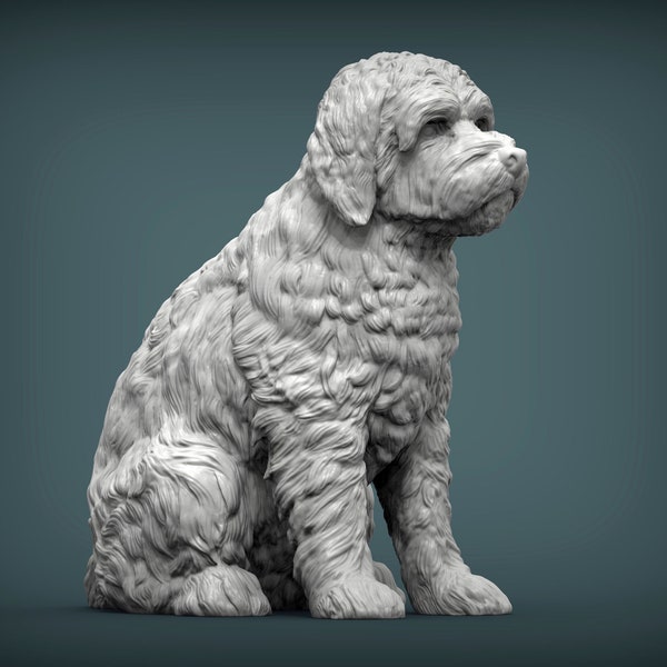 Goldendoodle Statue - Etsy