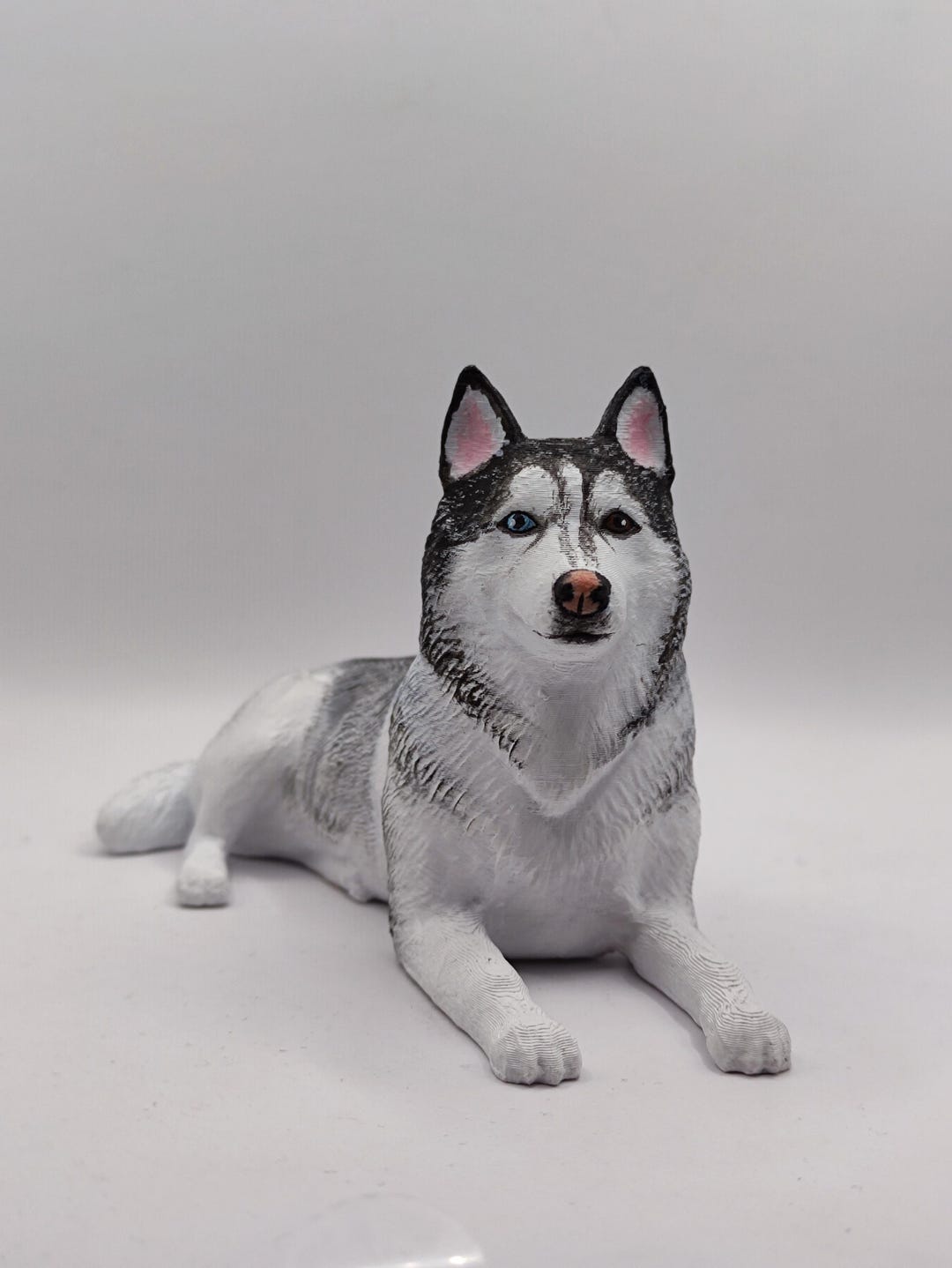 Custom Husky Statue - Personalized Painting Service - Siberian Husky ...