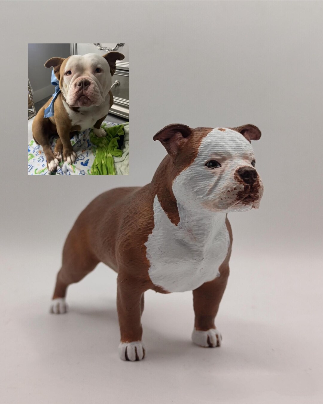 Personalized American Bully - Cake Topper - American Bully - Handmade ...