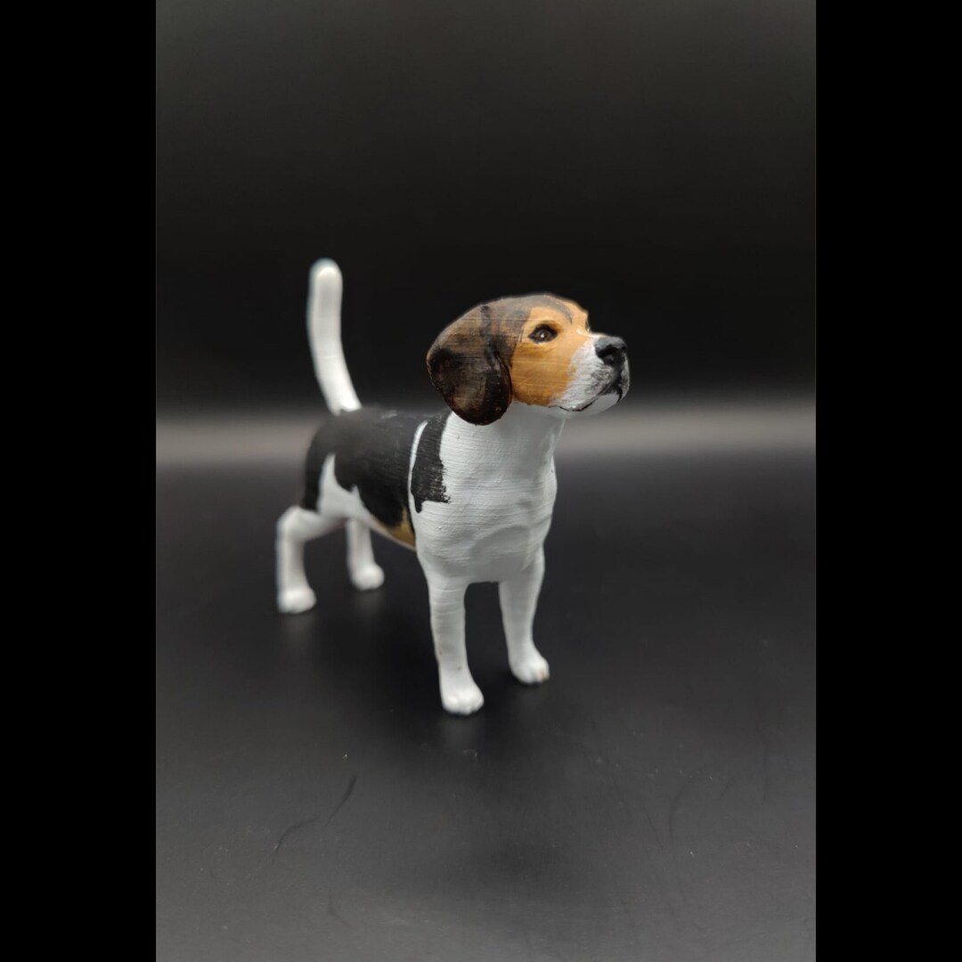 Custom Beagle Figurine – Personalized Dog Statue, Pet Memorial - Etsy