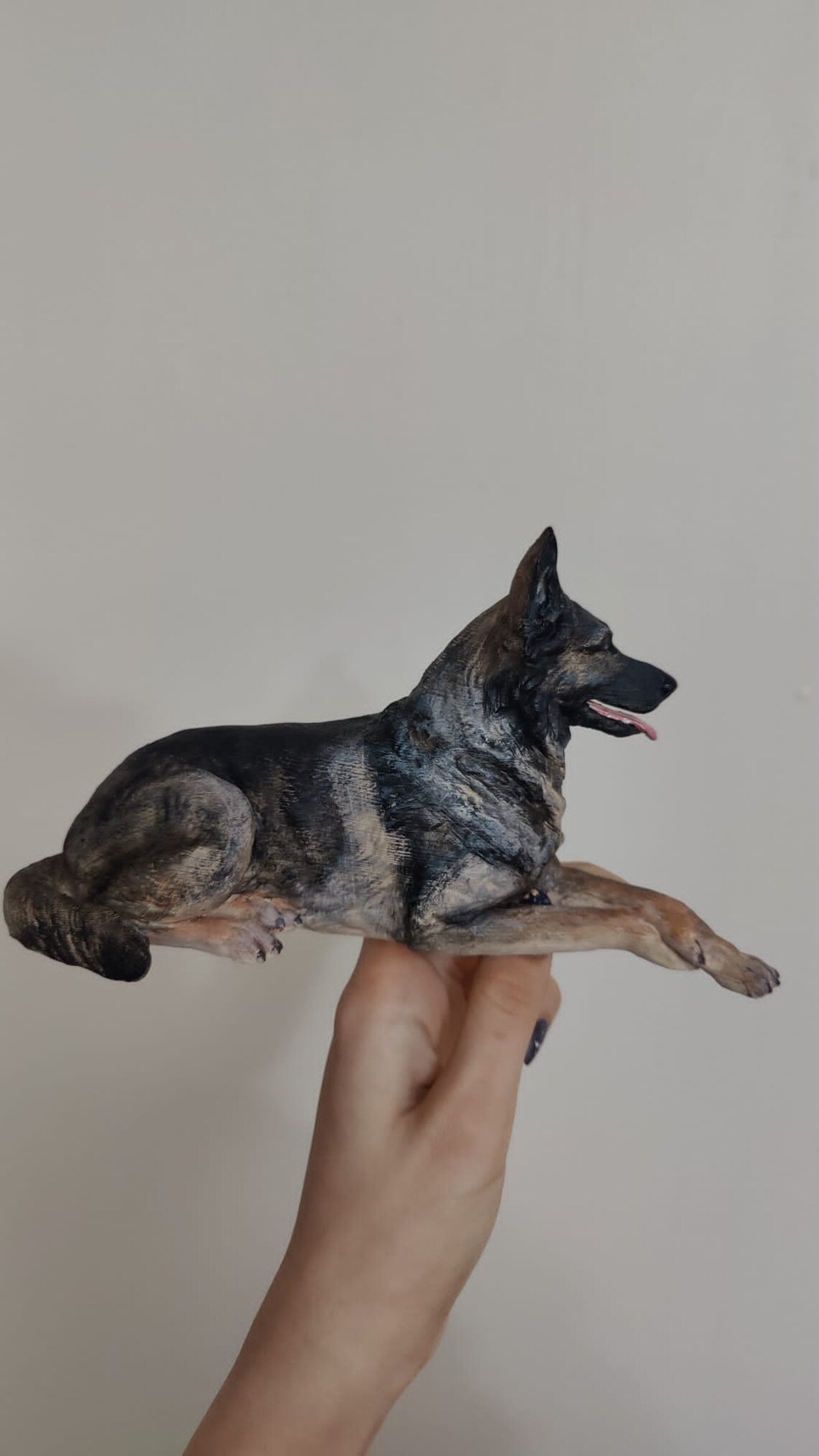 Custom German Shepherd Memorial: Personalized Design and Painting - Dog ...