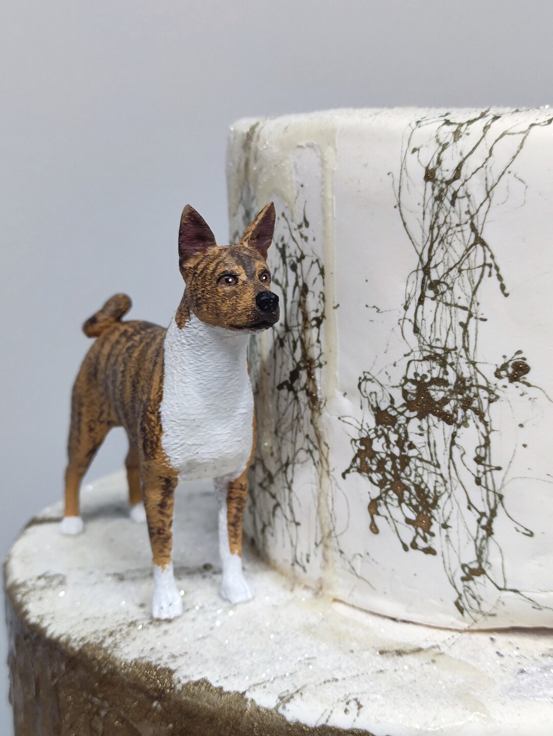 Custom Basenji Cake Topper – Personalized Pet Figurine, Dog Statue - Etsy