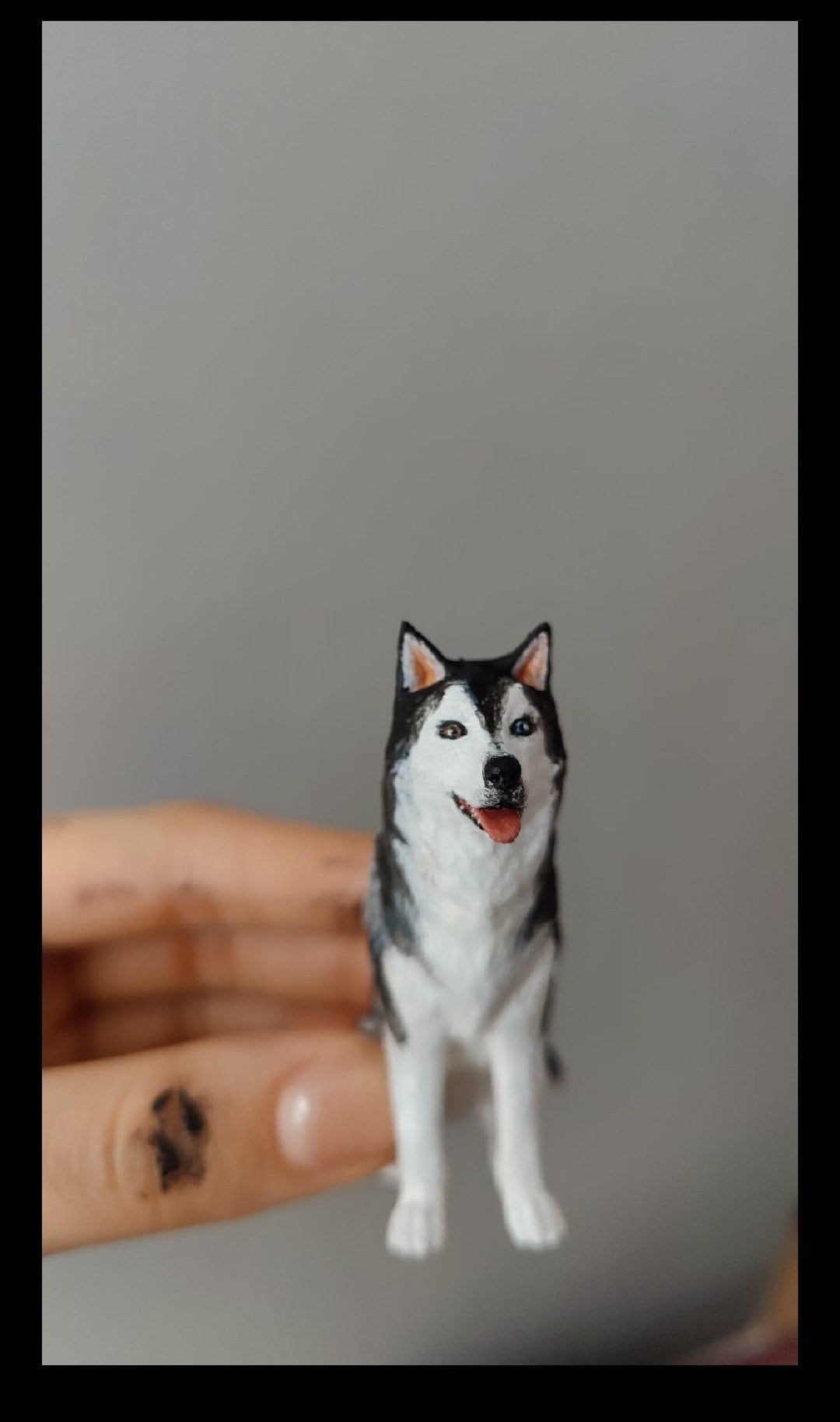Husky - Personalized Painting Service - Siberian Husky Statue - Dog ...