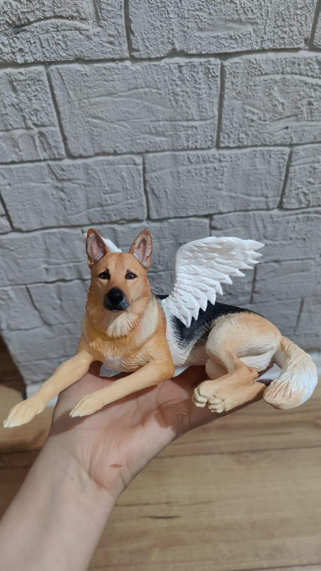 Custom German Shepherd Memorial: Personalized Design and Painting - Dog ...