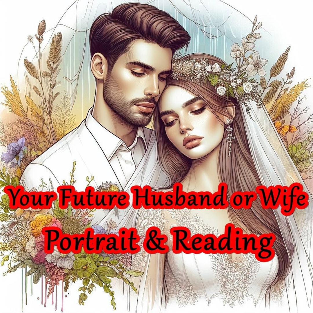 Future Husband/wife Portrait & Reading (same Day Digital Delivery) - Etsy