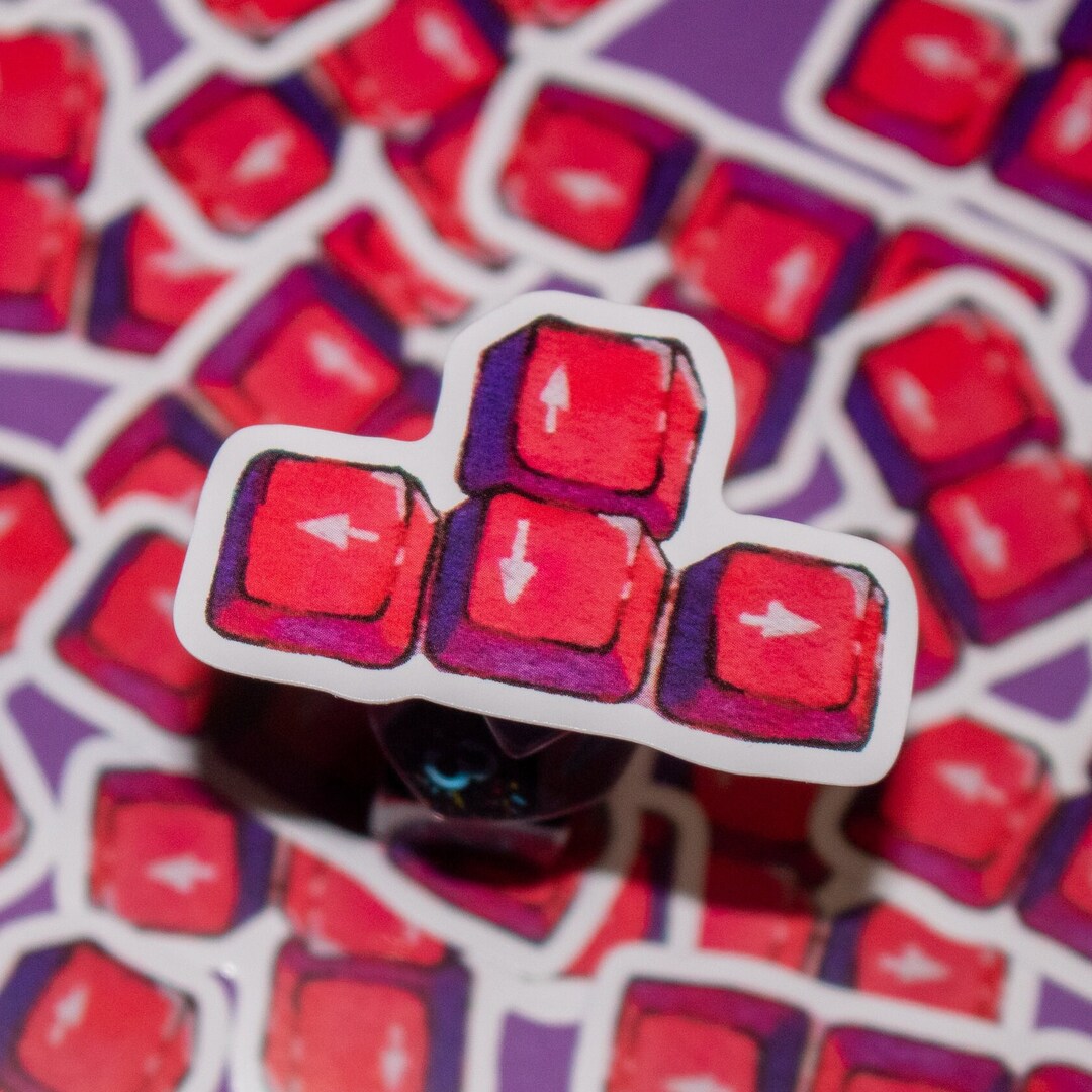 Arrow Keys Sticker - Etsy