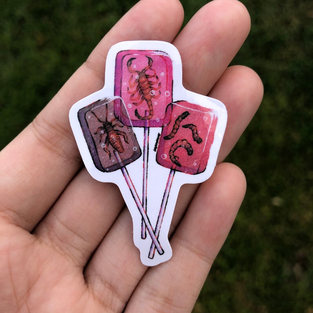 Bug Lollipop Sticker - Etsy Israel