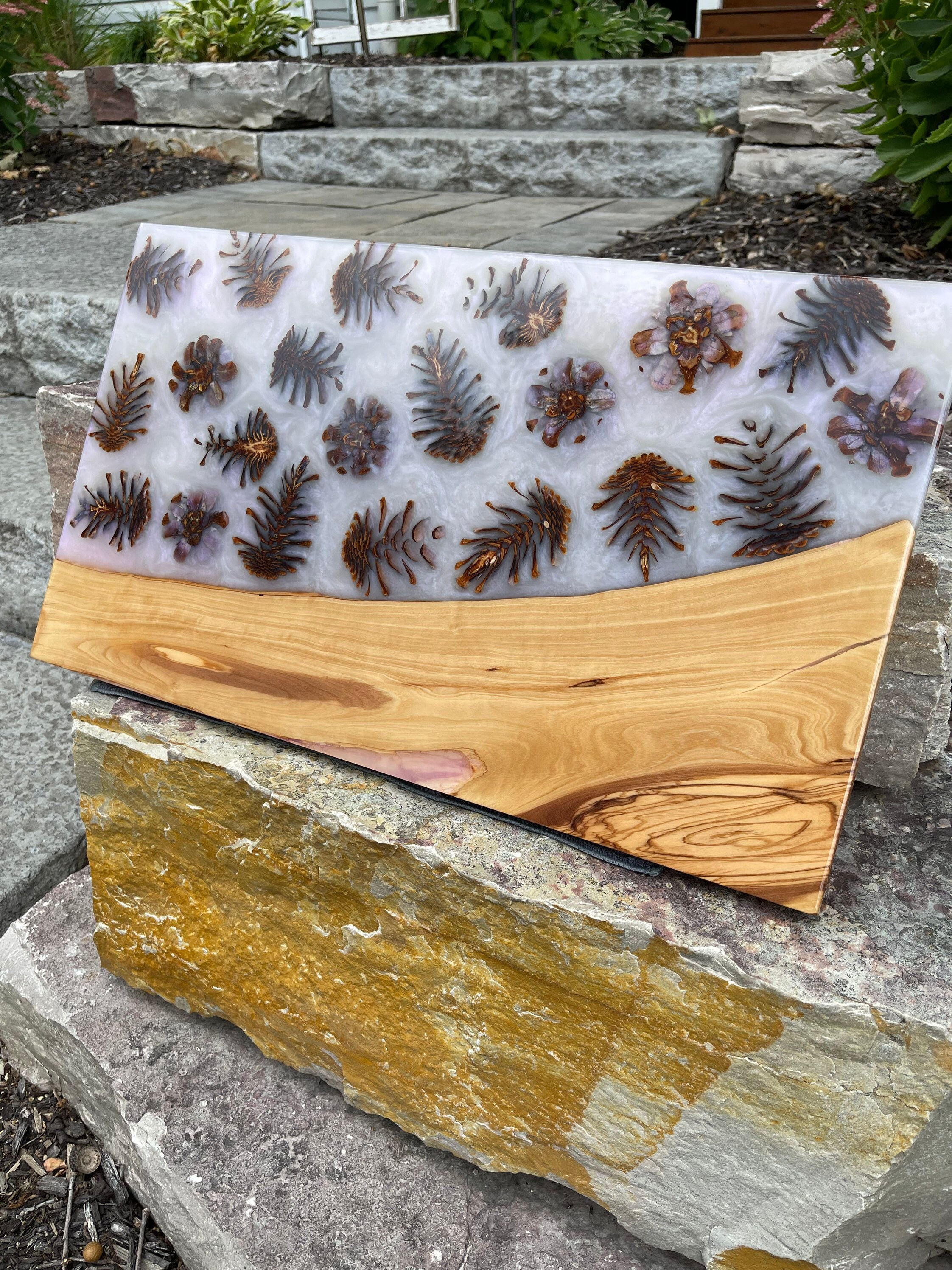 Pine Cone Serving Board - Etsy